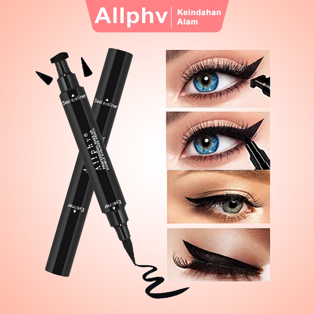 Jual 【BPOM】Allphv Eyeliner Stamp 2in1 Waterproof Black Liquid Wing ...
