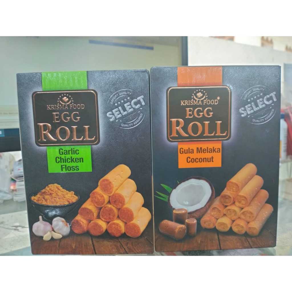 Jual Chicken Floss Egg Roll Krisma Food Kemasan Dus - | Shopee Indonesia