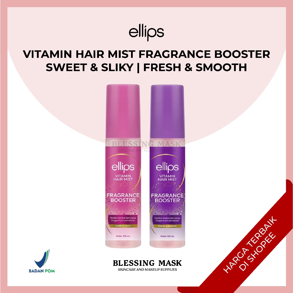 Jual Ellips Vitamin Hair Mist Fresh & Smoooth | Mist Sweet & Silky ...