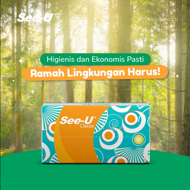 Jual SEE-U Classic 250s 2ply Facial Tissue Tisu Wajah Serbaguna TC ...