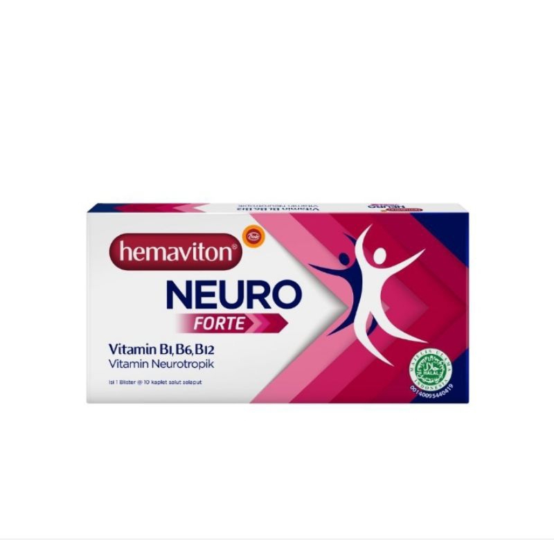 Jual Hemaviton Neuro Forte Tablet Isi 10 Tablet | Shopee Indonesia