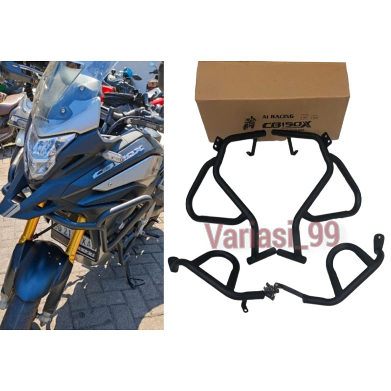 Jual tubular CB150X honda crahsbar CB150 X pengaman body cb 150 x ...