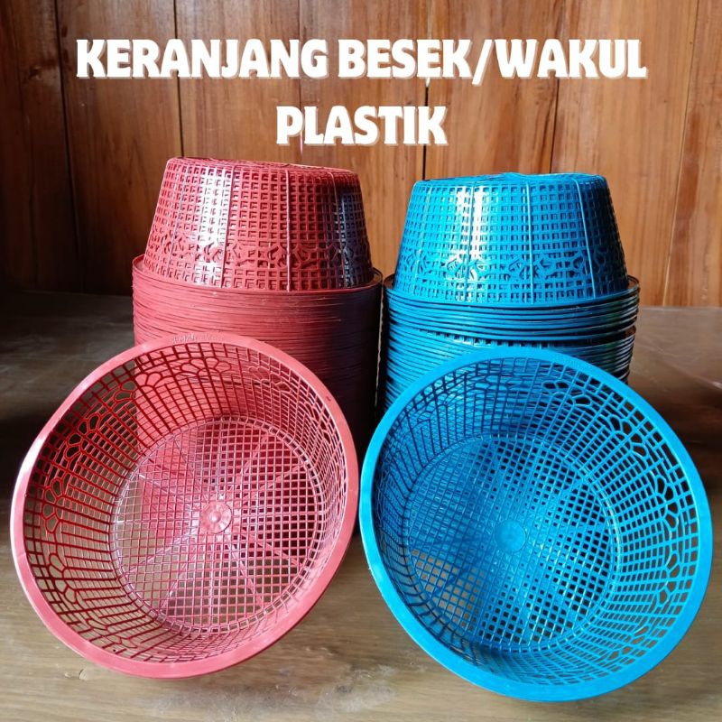 Jual Paket Hemat 100 Wakul Plastik Besek Plastik Ceting Nasi Plastik ...