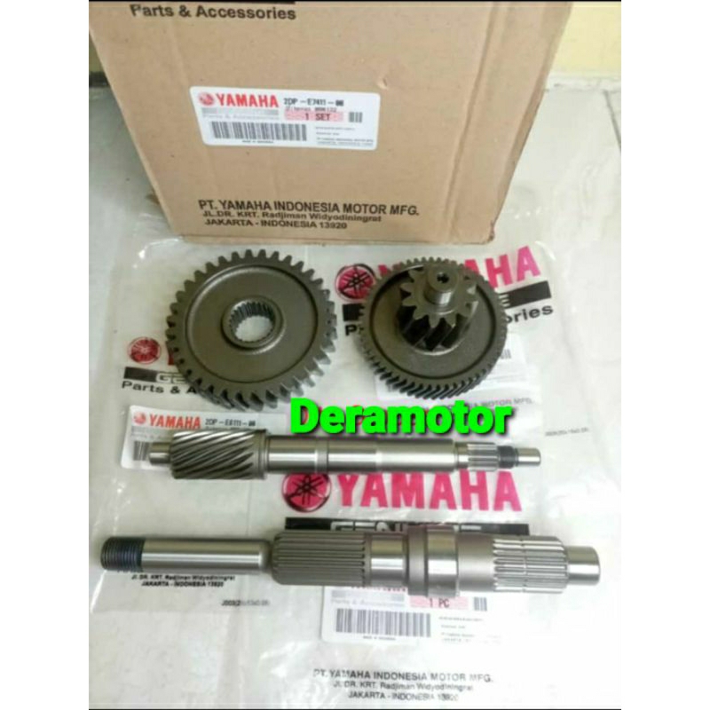 Jual GEAR/ GIGI RASIO GARDAN SET 4 PCS YAMAHA NMAX ( 2DP ) | Shopee ...