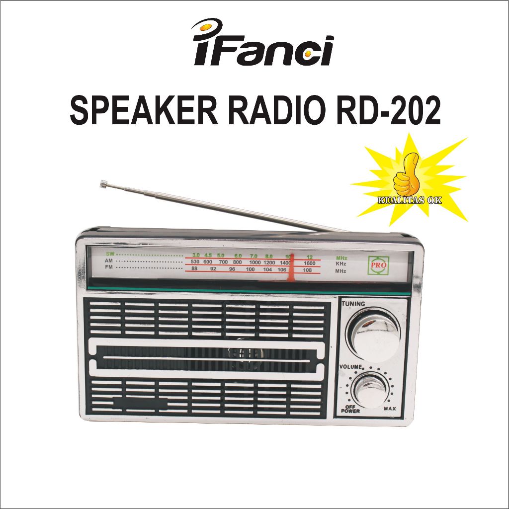Jual SPEAKER RADIO ANTENA IFANCI RD 202 INTER FM/MW/SW NEW | Shopee ...