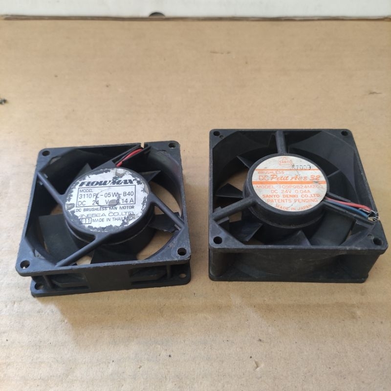 Jual FAN DC 24V 8cm MATERIAL PREMIUM ORIGINAL BELL UP | Shopee Indonesia