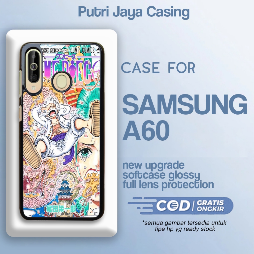 Jual case samsung a60 4g terbaru aesthetic one piece anime luffy design ...