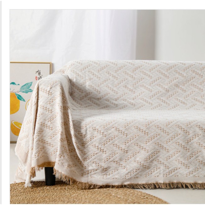 Jual Nordic Blanket size 180 x 180cm - throw blanket - sofa cover ...