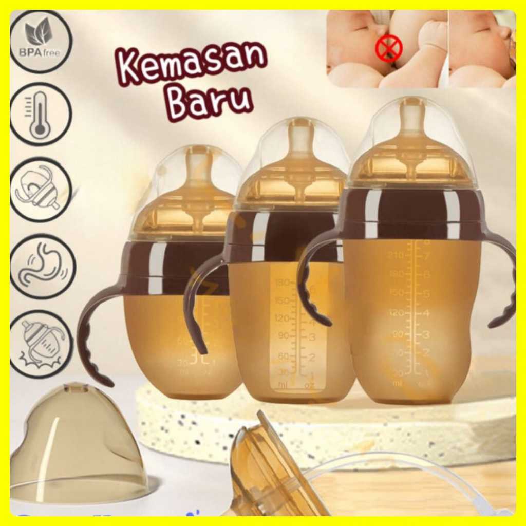 Jual SBY Botol Susu Bayi Silicon Anti Bakteri Dot Baby Dengan Pegangan ...