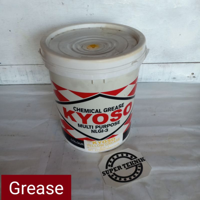 Jual Stempet/Grease/Gemuk KYOSO Yellow dan Black 4 kg Murah, Ekonomis dan Berkualitas | Shopee ...