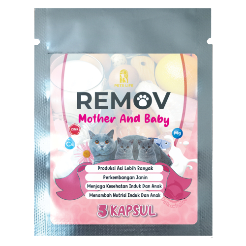 Jual Remov Vitamin Kucing Mother And Baby / Vitamin Kucing Hamil Dan ...