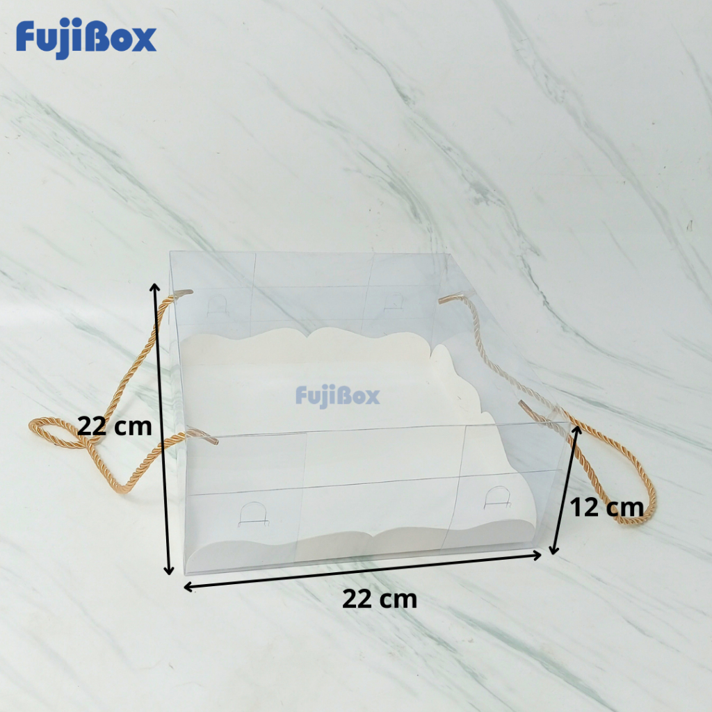 Jual Mika Box Tali Kotak Hampers Fujibox 22 x 22 x 12 (10 Pcs) | Shopee ...