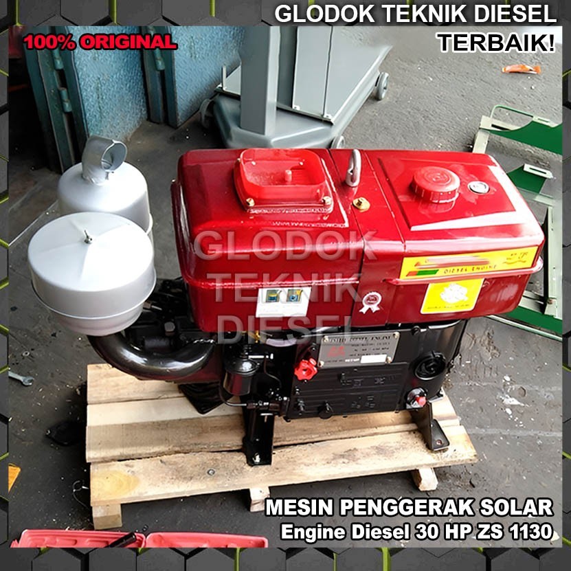Jual Mesin Engine Diesel 30 PK HP Penggerak Solar ZS 1130 ZS1130 30PK 30HP | Shopee Indonesia