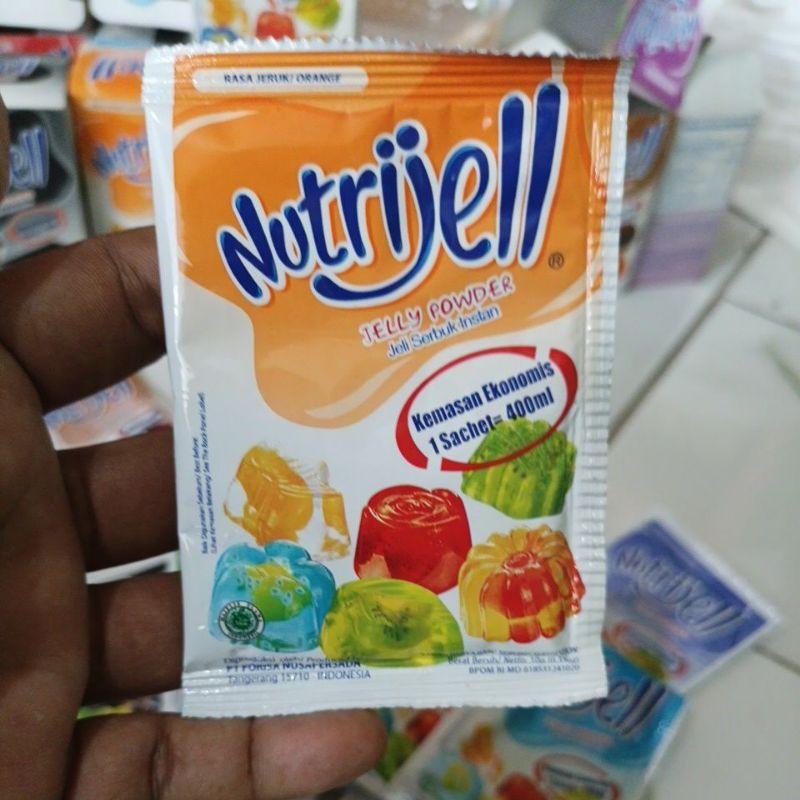 Jual nutrijell jelly powder/jelly serbuk instan nutrijell sachet ...