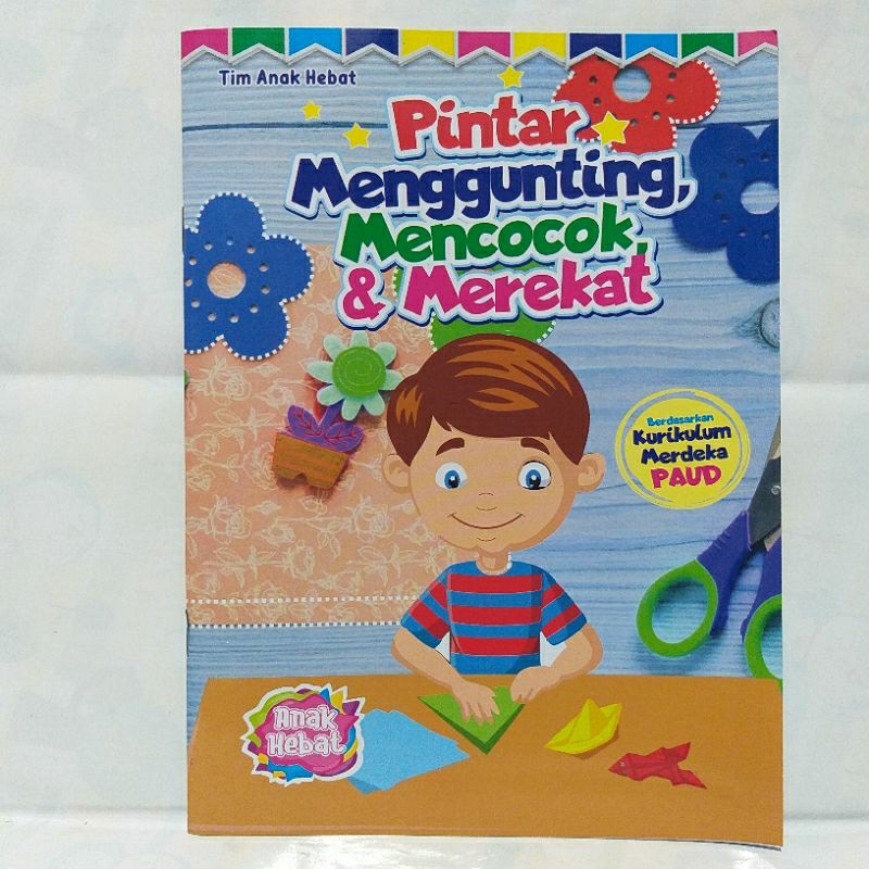 Jual Pintar Menggunting, Mencocok, & Merekat - AH | Shopee Indonesia