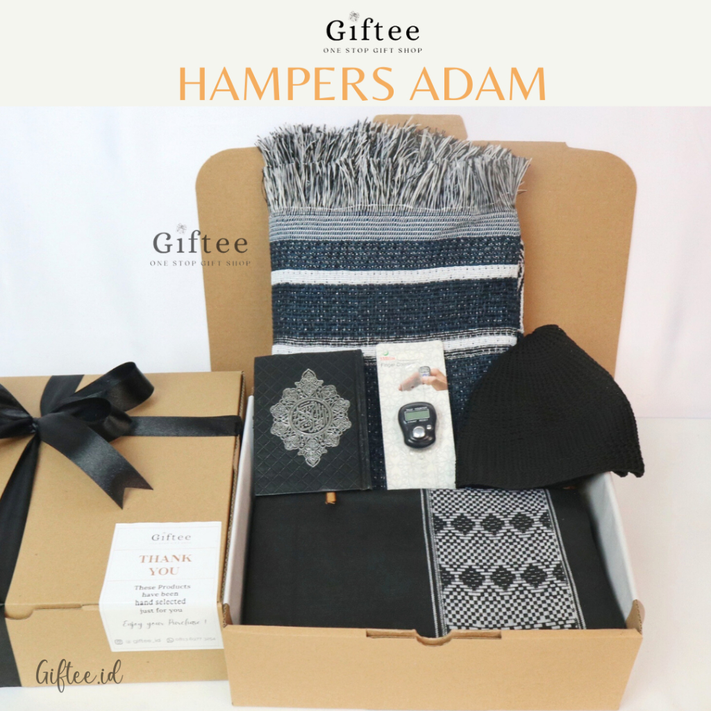 Jual HAMPERS COWOK ADAM ALQURAN SAJADAH SARUNG TASBIH KADO ULANG TAHUN ...