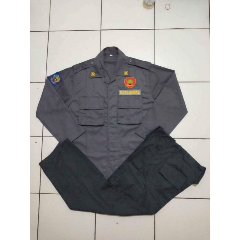 Jual Seragam Linmas desa Seragam Linmas terbaru 2023 baha american ...