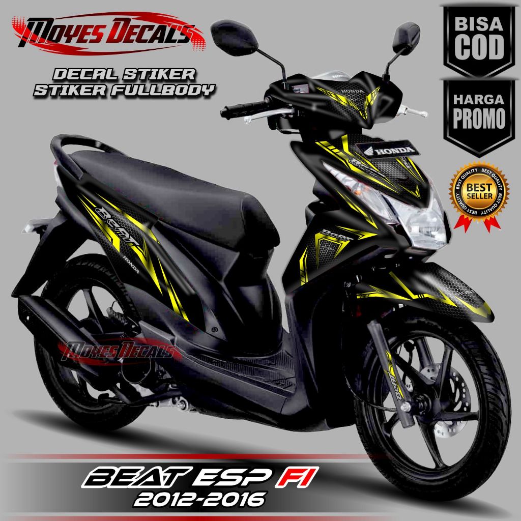 Jual decal stiker fullbody honda beat f1 design matrixline1 | Shopee ...
