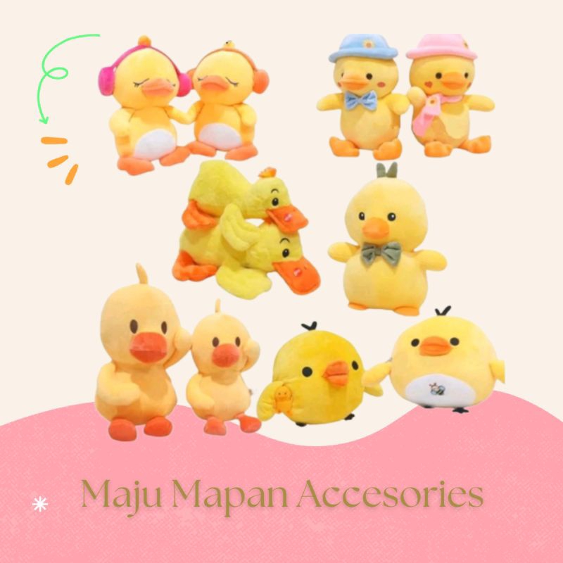 Jual BONEKA LITTLE DUCK SMALL & BIG LUCU DUCK BEBEK | Shopee Indonesia