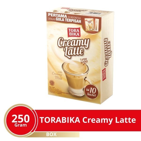 Jual Torabika Creamy Latte 10 Sachet @ 25gram | Shopee Indonesia