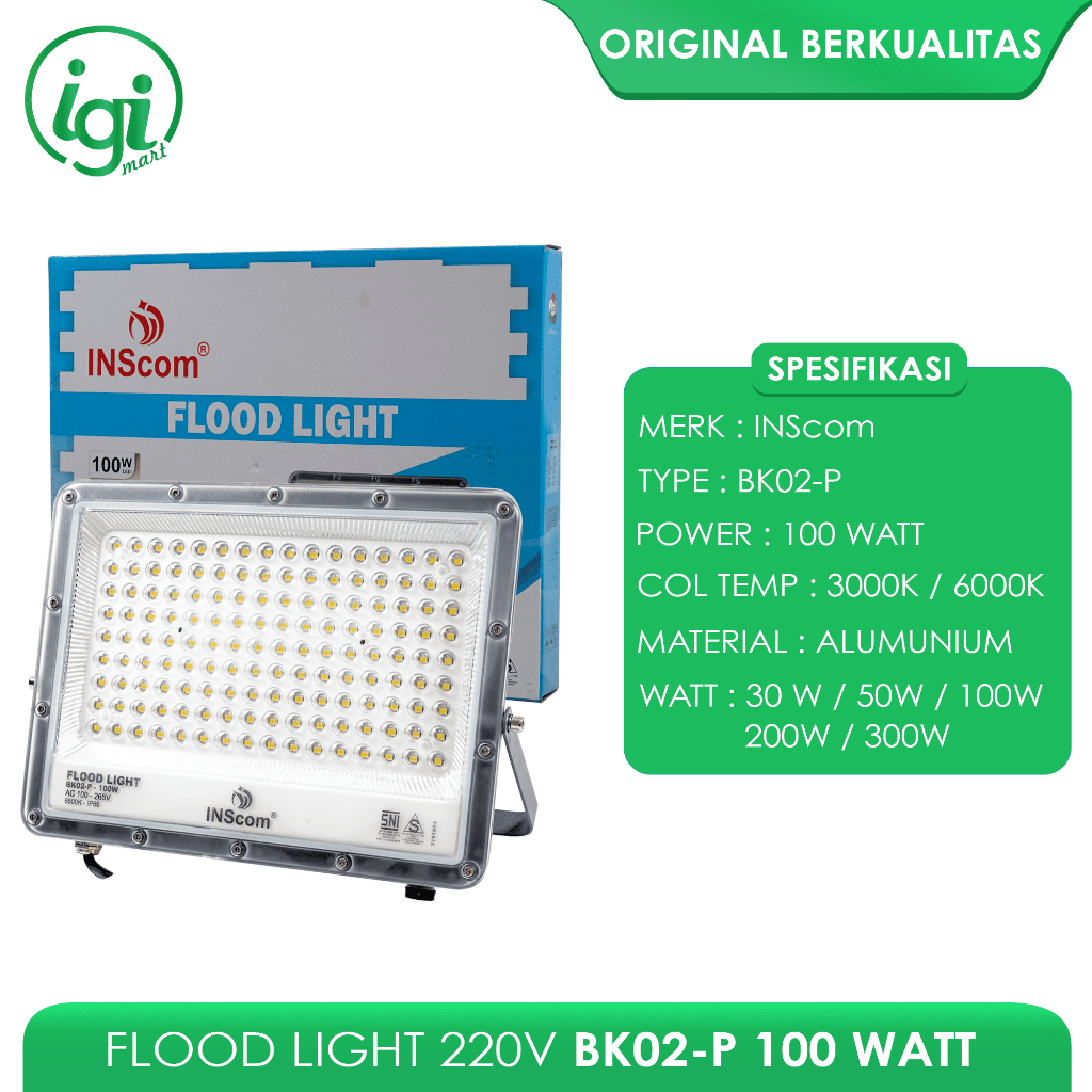 Jual LAMPU SOROT TEMBAK LED 100 WATT KAP TIPIS FLOOD LIGHT 100W OUTDOOR | Shopee Indonesia