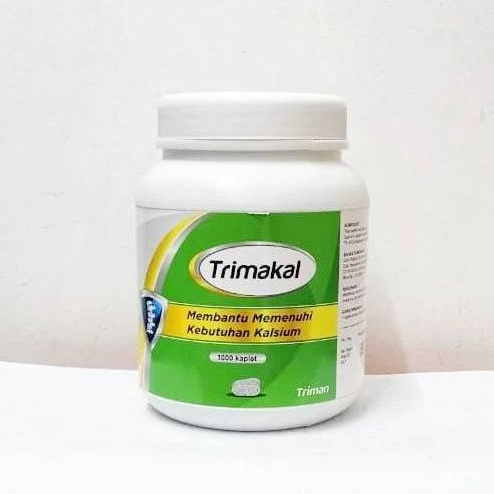 Jual Trimakal Calcium Kalsium 500 mg Pot 1000 Tablet | Shopee Indonesia