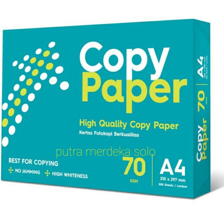 Jual KERTAS HVS COPY PAPER A4 70 GRAM | Shopee Indonesia
