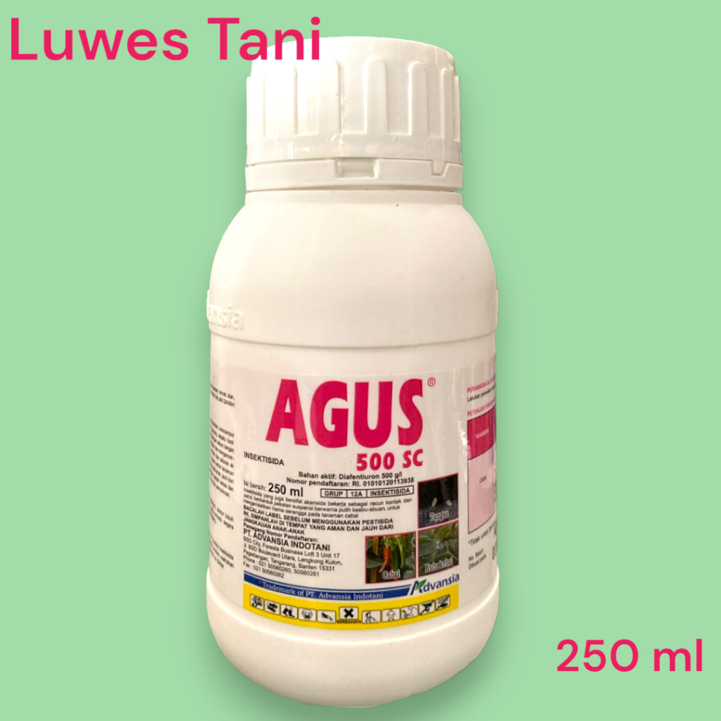 Jual AGUS INSEKTISIDA 500 SC 250ml pembasmi Kutu putih | Shopee Indonesia
