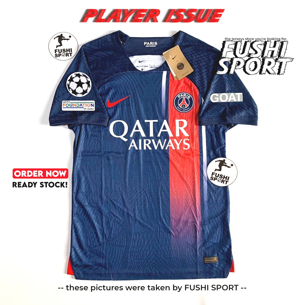 Jual Player Issue Jersey Baju Bola Psg Home 2023 2024 New Drifit Adv