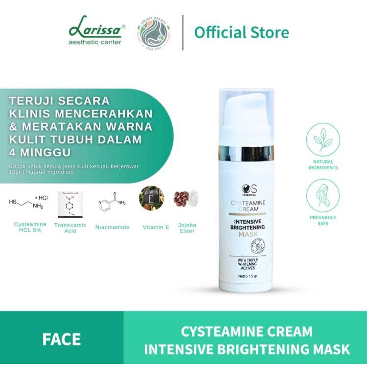 Jual CYSTEAMINE CREAM INTENSIVE BRIGHTENING Series Larissa | Shopee ...