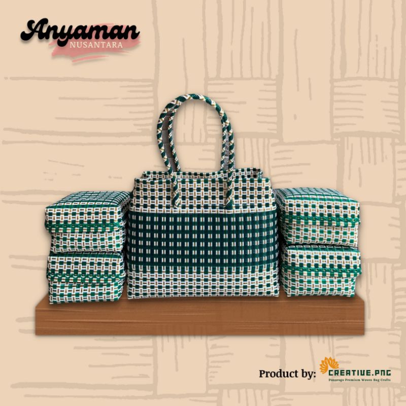 Jual TAS SET KEBEN JALI BALI ISI 4 PREMIUM ( TERMASUK BESEK BAMBU ...