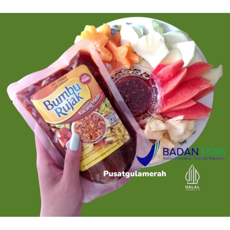 Jual Bumbu Rujak / Rujak manis Kacang Mede Pedas | Shopee Indonesia