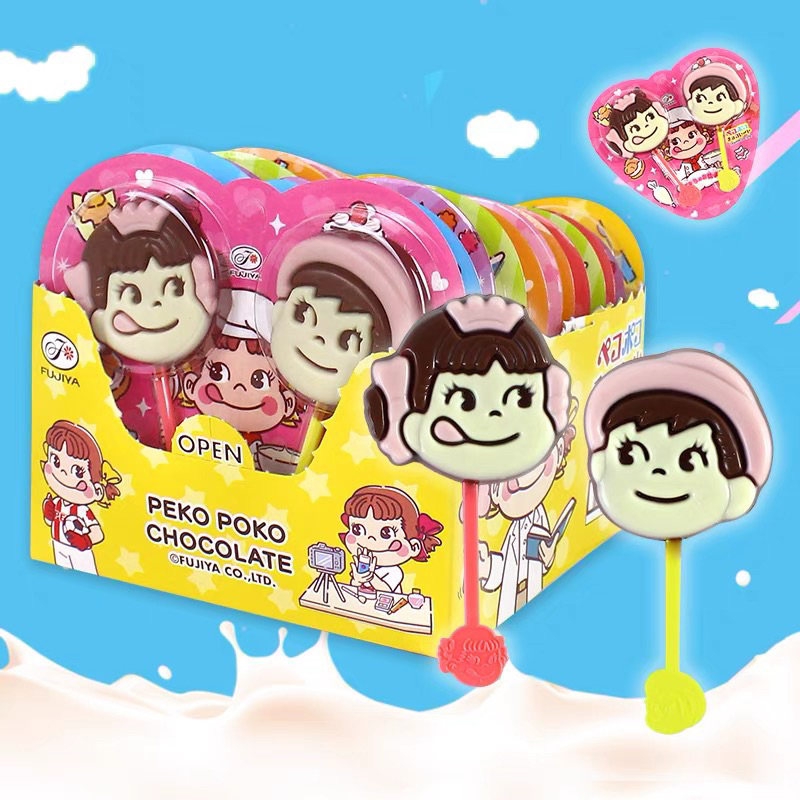 Jual [1Pcs] Fujiya Peko Poko Chocolate 24g Coklat Peko Poko Jepang | Shopee Indonesia