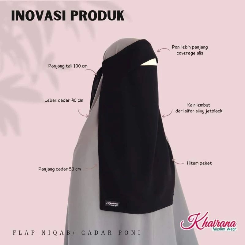 Jual Cadar Bandana Dan Poni By Khairana | Shopee Indonesia