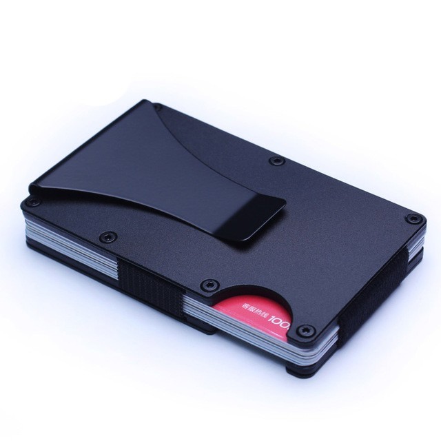 Jual Dompet Kartu Pria Anti RFID dengan Klip Uang | Shopee Indonesia