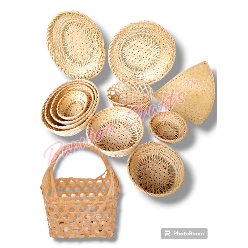 Jual Bamboo Crafts | Keranjang bambu | kerajinan tangan anyaman bambu ...