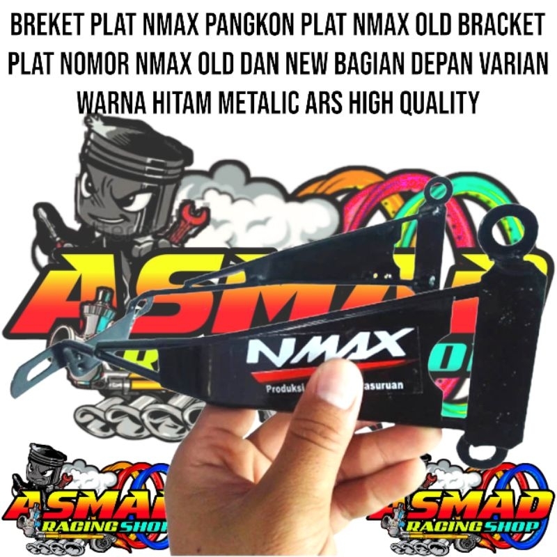 Jual Breket Plat Nmax Pangkon Plat Nmax Bracket Plat Nomor Nmax Bagian ...
