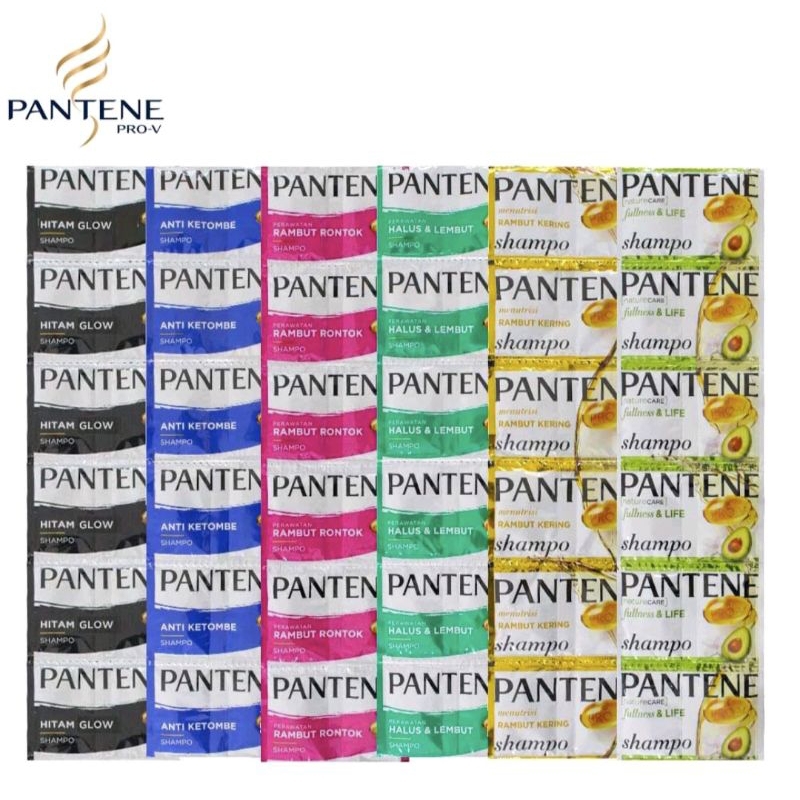 Jual Shampoo Pantene sachet 10ml 1 renteng isi 24 pcs | Shopee Indonesia
