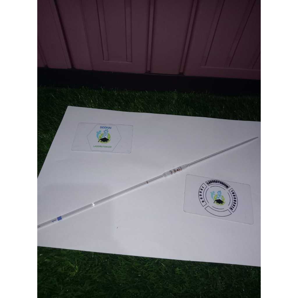 Jual Pipet volumetric, pipet gondok, pipet volume merk pyrex 1ml ...