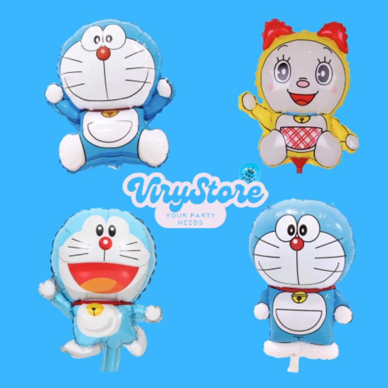 Jual Balon Foil Mini Doraemon/ Balon Foil Doraemon/ Balon Karakter ...