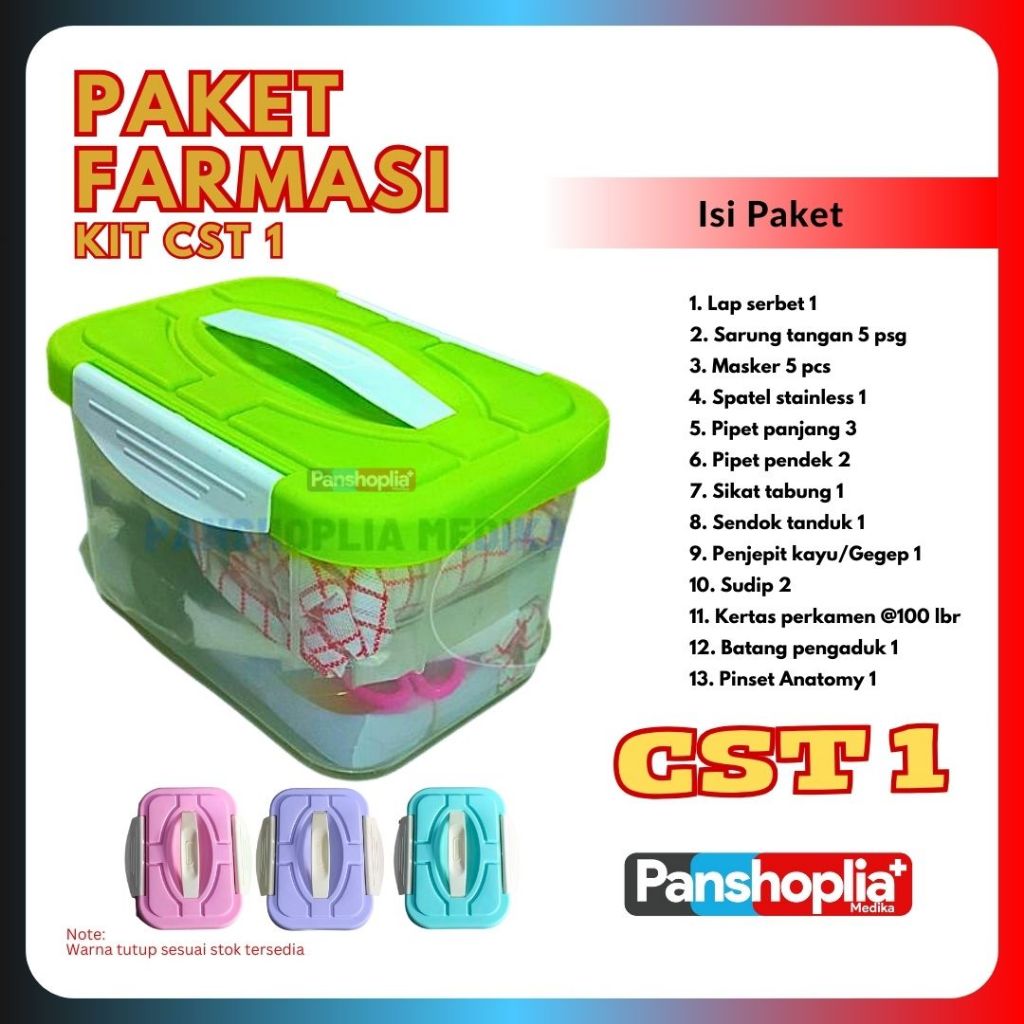 Jual PAKET FARMASI KIT CST 1 | Alat Praktikum Farmasi | Toolkit Farmasi | Shopee Indonesia