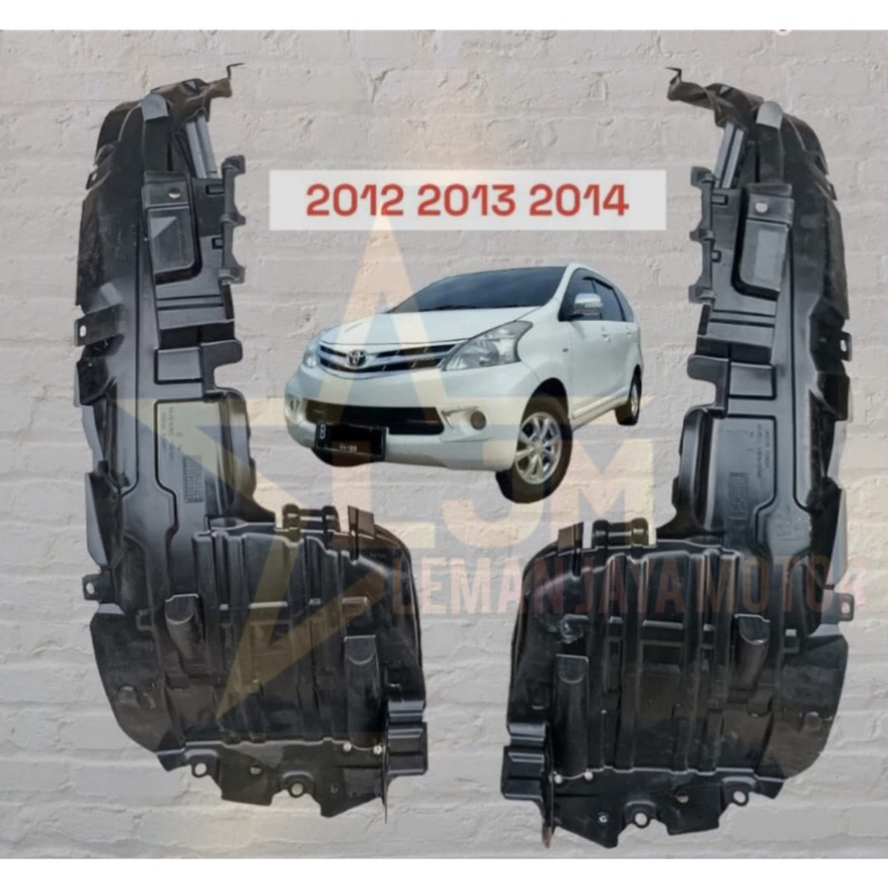 Jual liner fender Spakbor Slebor All new Avanza Xenia 2012 - 2015 ...
