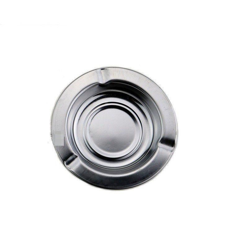 Jual Asbak Stainless Steel Bulat 12 cm Tempat Abu Rokok | Shopee Indonesia