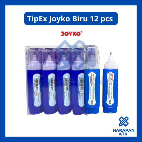 Jual TIPEX JOYKO BIRU 12 PCS | Shopee Indonesia