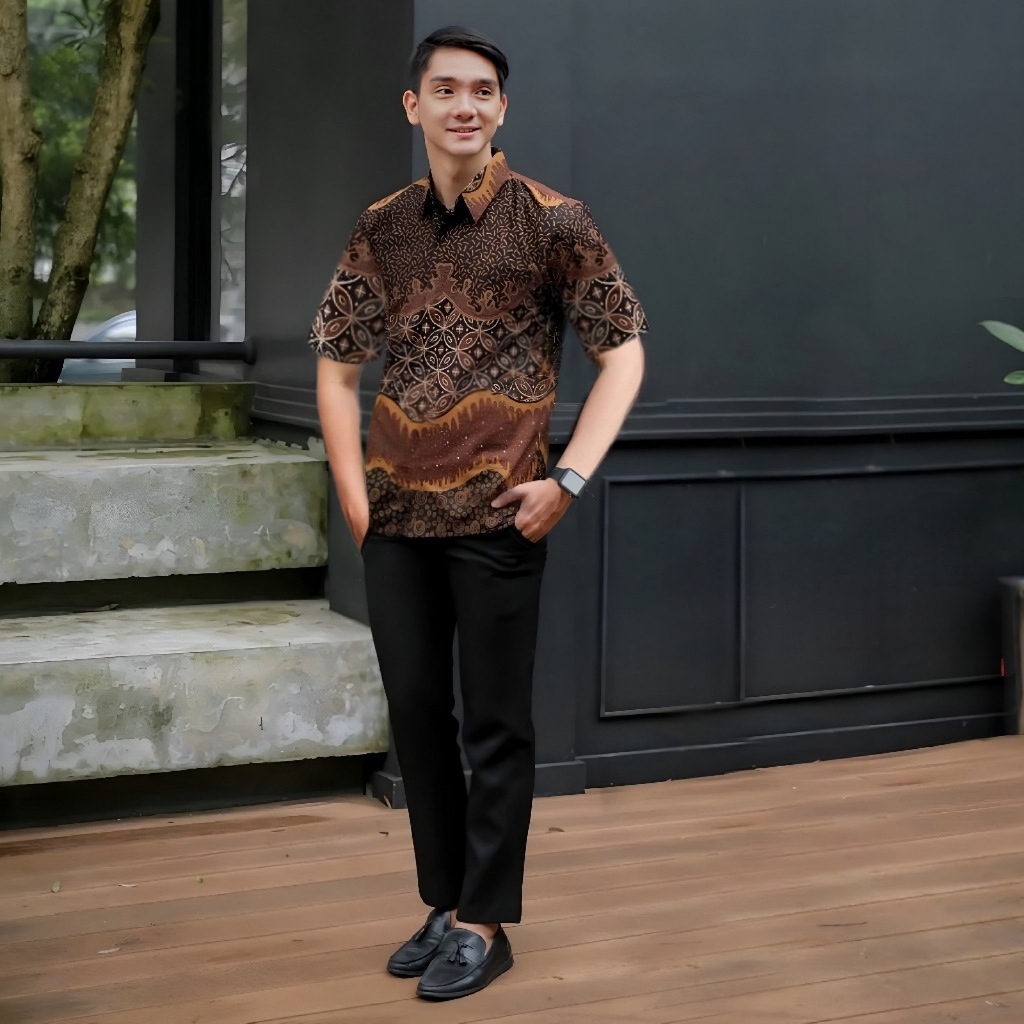 Jual TERBARU Couple sweet || couple batik ayah dan anak cowok BATIK ...