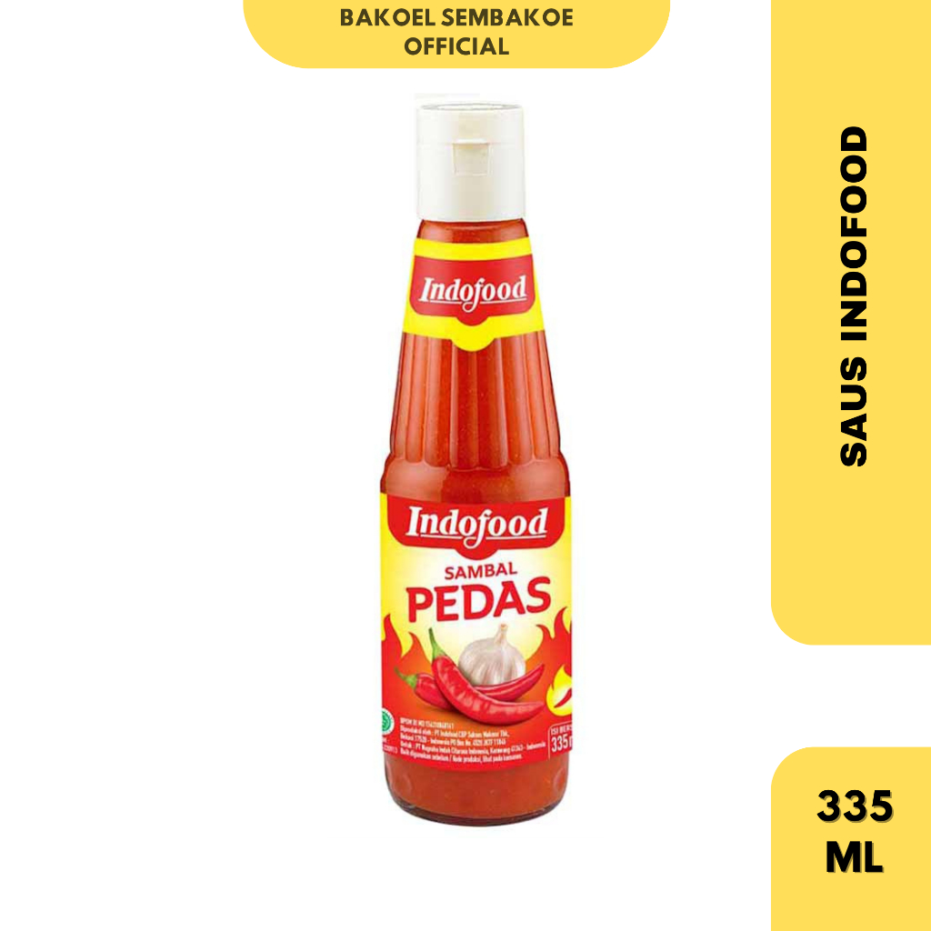 Jual SAUS SAMBAL INDOFOOD EKSTRA PEDAS 335ML | Shopee Indonesia