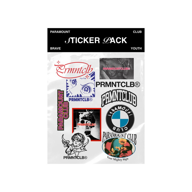 Jual Paramount Club - Sticker Pack #1 (isi 10 pcs) | Shopee Indonesia