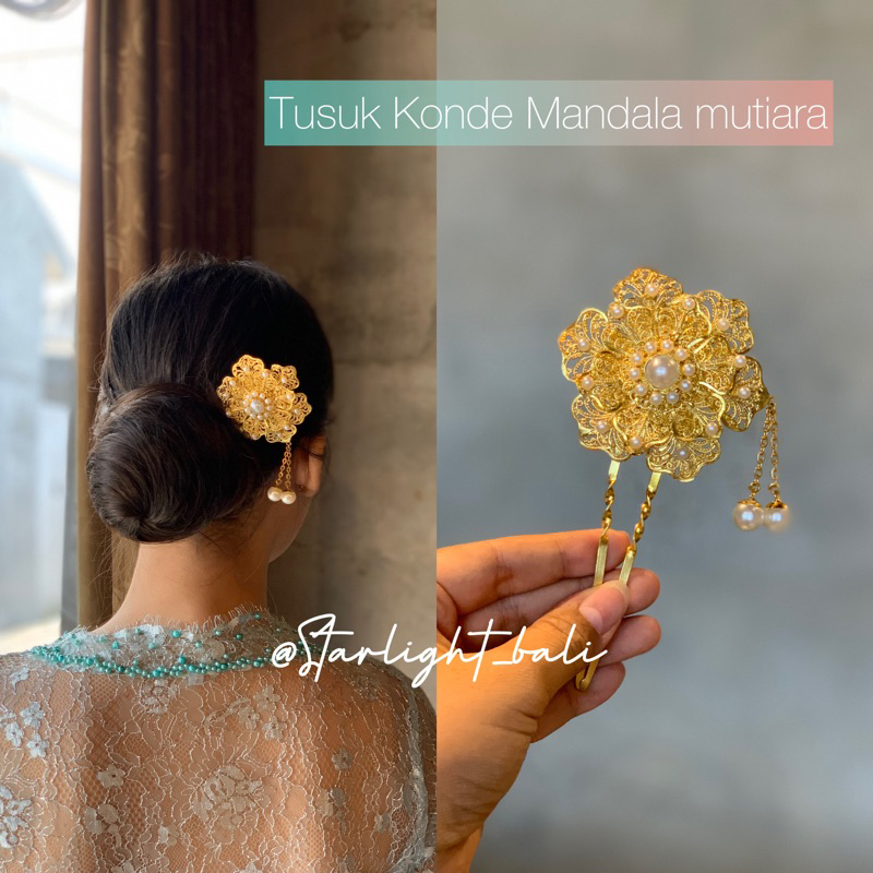 Jual TUSUK KONDE MANDALA/konde sanggul/sanggul modern | Shopee Indonesia