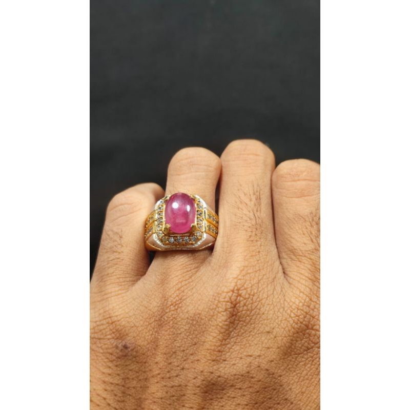 Jual BATU RUBY OPAL ASLI NATURAL TOP QUALITY LENGKAP DENGAN SERTIFIKAT ...