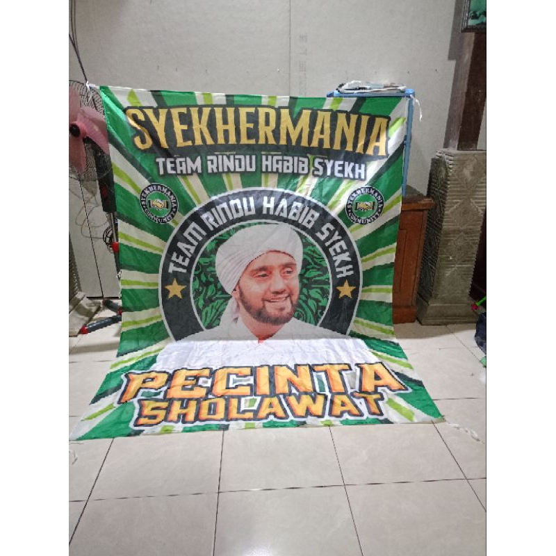 Jual bwnderan SHOLAWAT SYEKHER MANIA ukuran 200x150cm | Shopee Indonesia